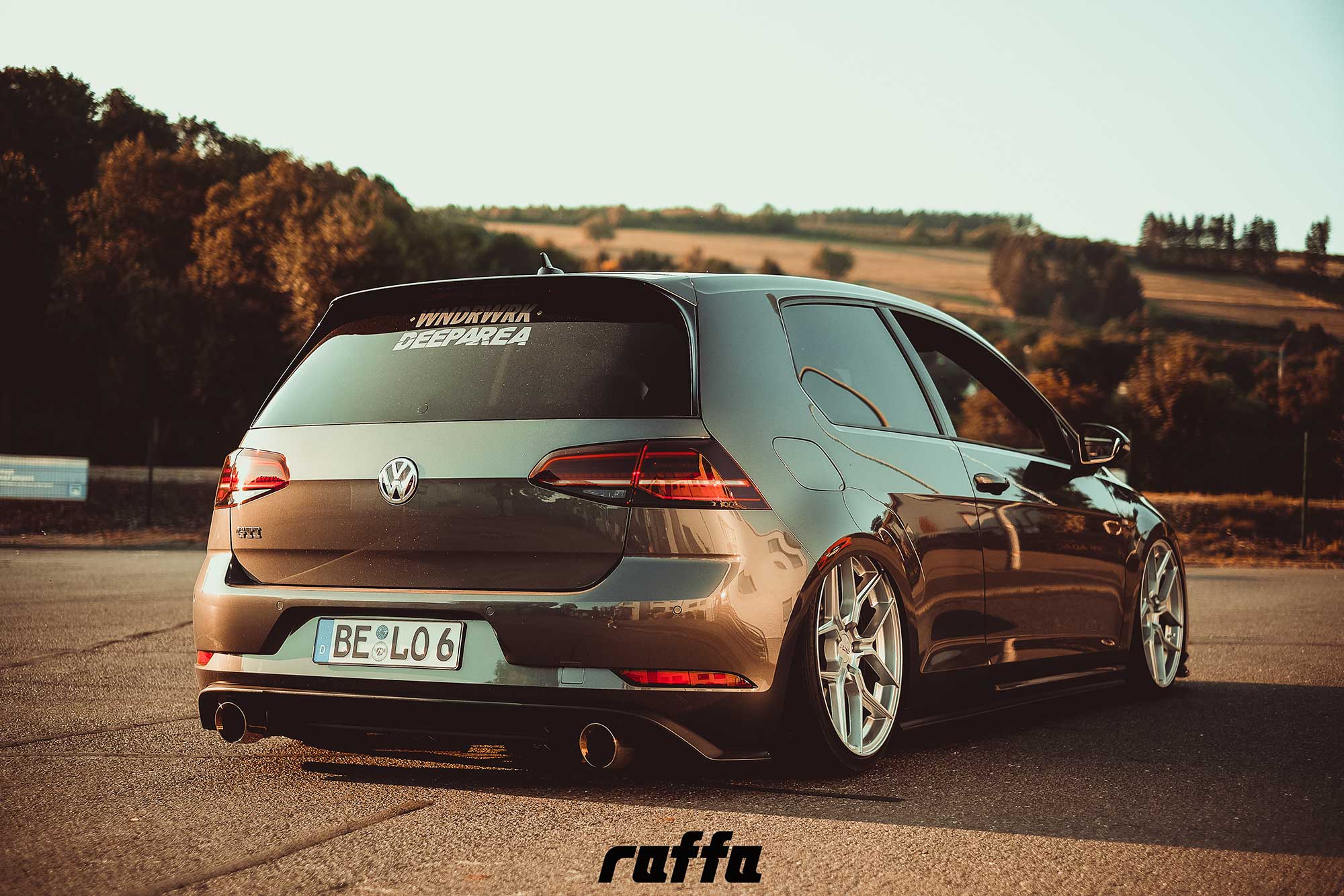 Slammed Vw Golf 7 Gti