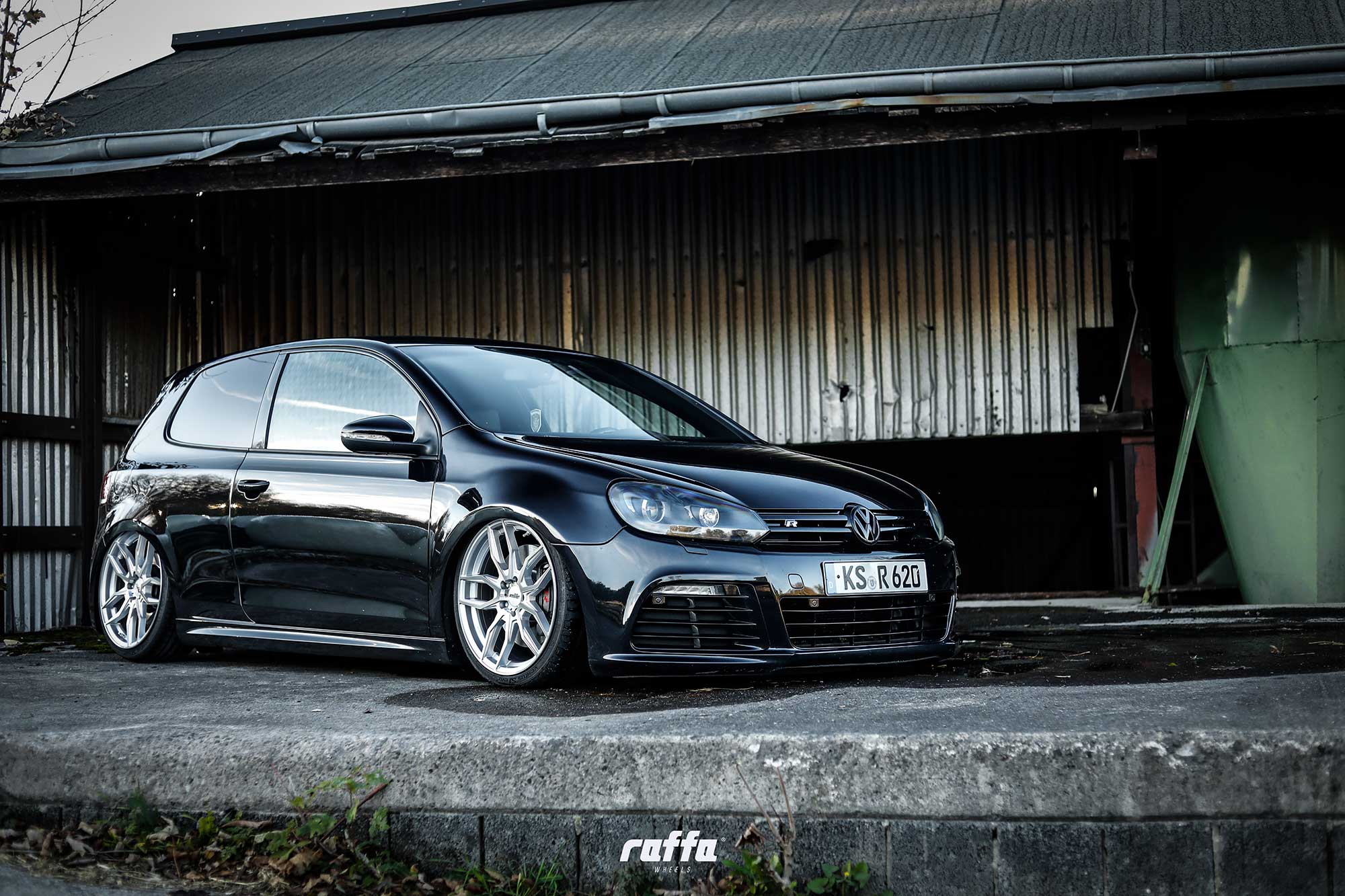 VW GOLF GTI MK6-RS04 HYPERSILVER DIAMOND CUT - raffa wheels