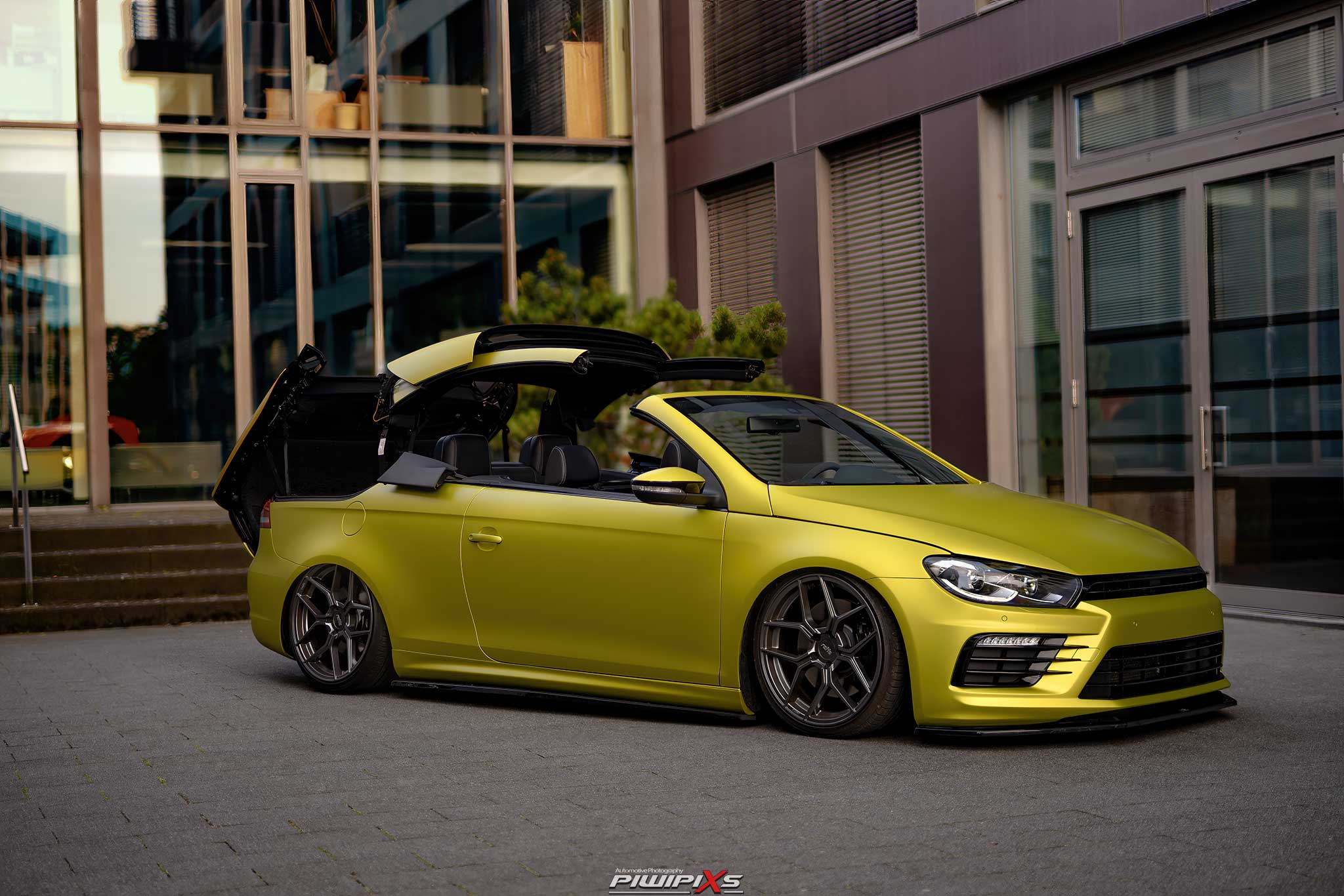 VW EOS-RS01 MATT BLACK(@THAT_YELLOW_EOS @PIWIPIXS) - raffa wheels