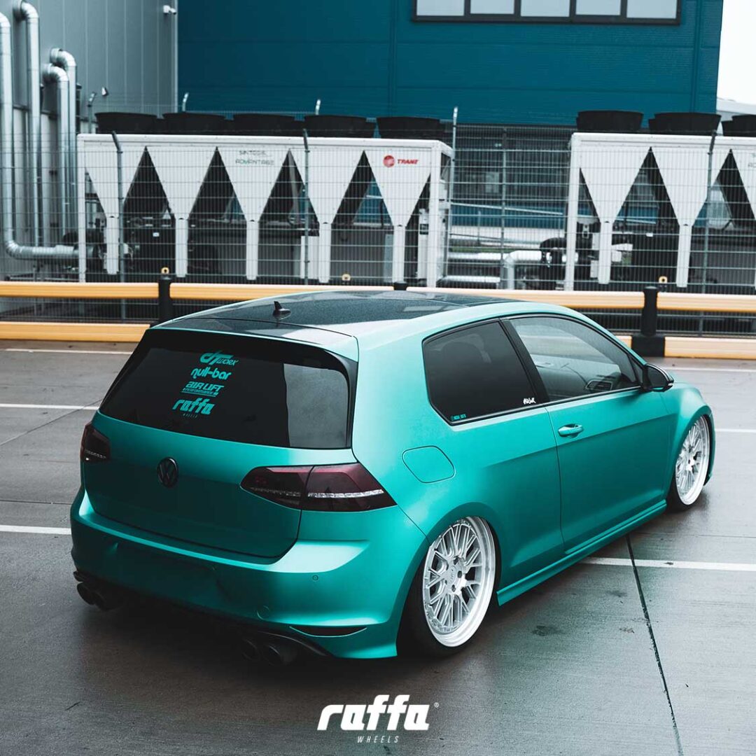 VW GOLF R MK7-RS03 DIAMOND CUT(@DTWORX_MEDIA @Micha_mk7R) - raffa wheels