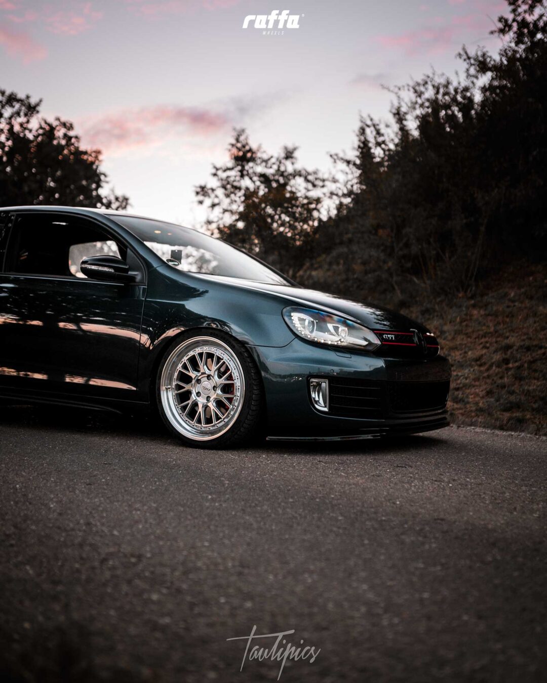 VW GOLF MK6 GTI-RS03 DIAMOND CUT (@GVO_15 @TAULI.PICS) - raffa wheels