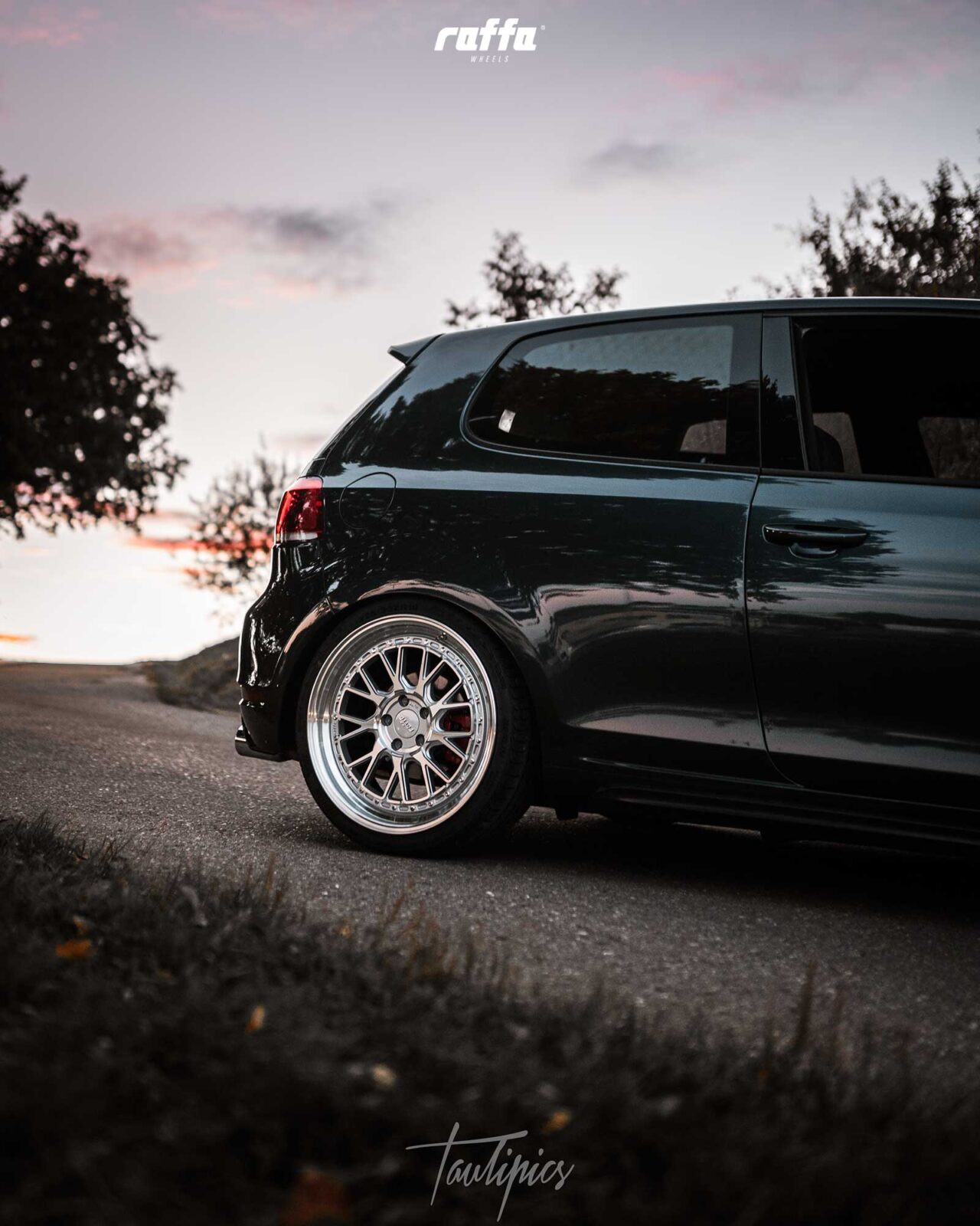 VW GOLF MK6 GTI-RS03 DIAMOND CUT (@GVO_15 @TAULI.PICS) - raffa wheels
