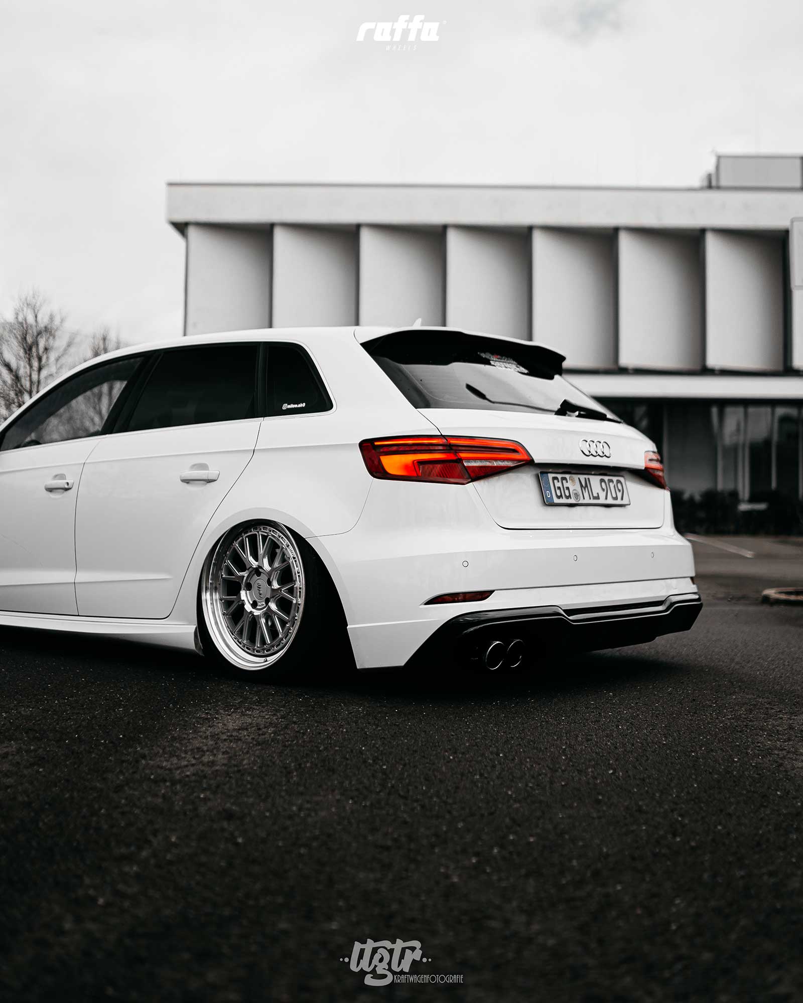 AUDI S3-RS03 HYPERSILVER DIAMOND CUT(kraftwagenfoto) - raffa wheels