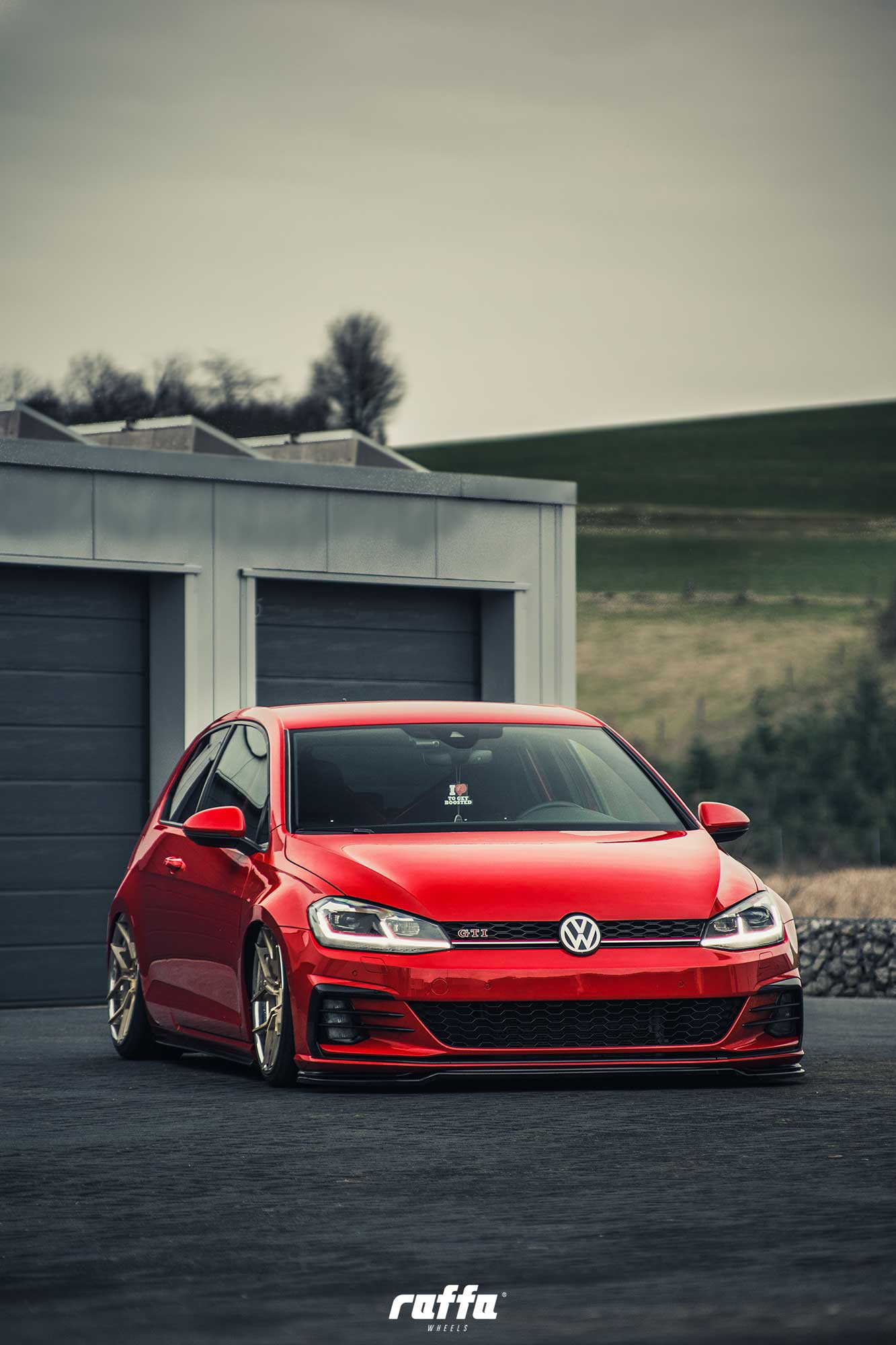VW GOLF GTI MK7-RS01.2 COPPER DISC POLISHED LIP-2 - raffa wheels