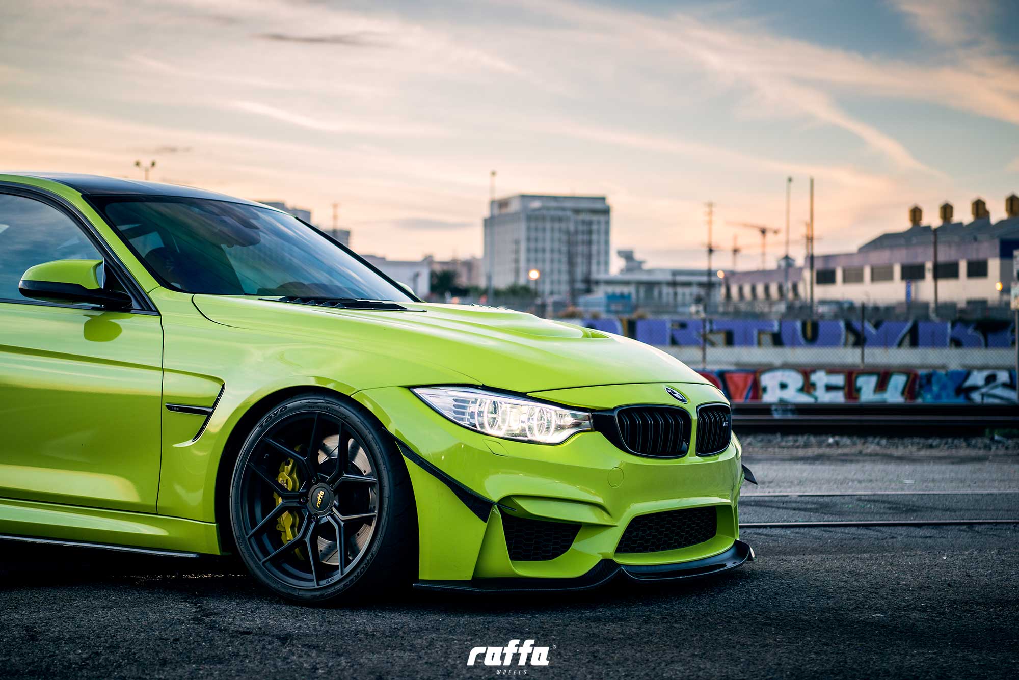 BMW M3-RS01 MATT BLACK - raffa wheels