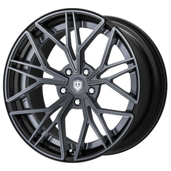 RF-02.2 GUNMETAL DISC+BLACK BARREL - raffa wheels