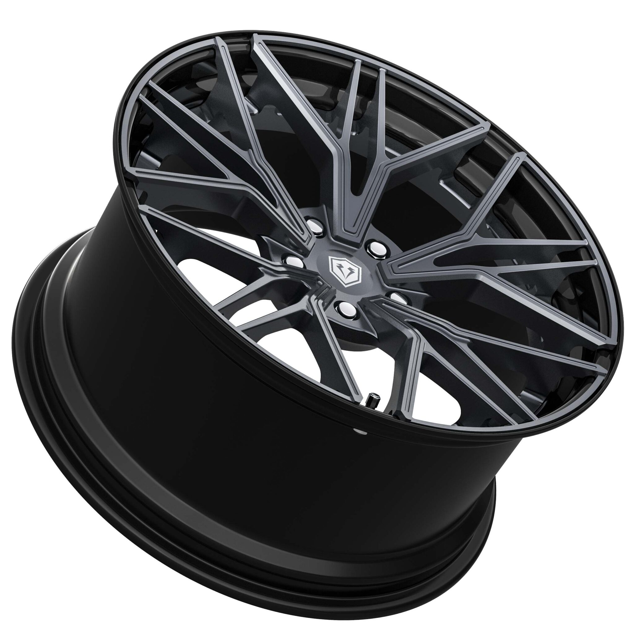 RF-02.2 GUNMETAL DISC+BLACK BARREL - raffa wheels