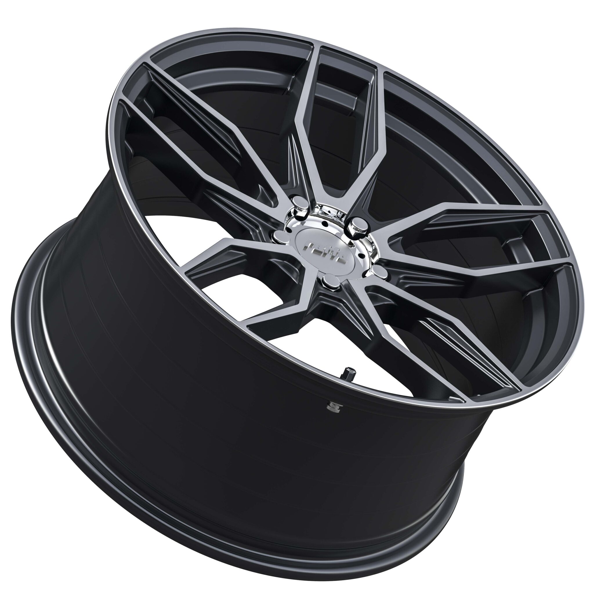 RS-04 GUNMETAL DIAMOND CUT - raffa wheels