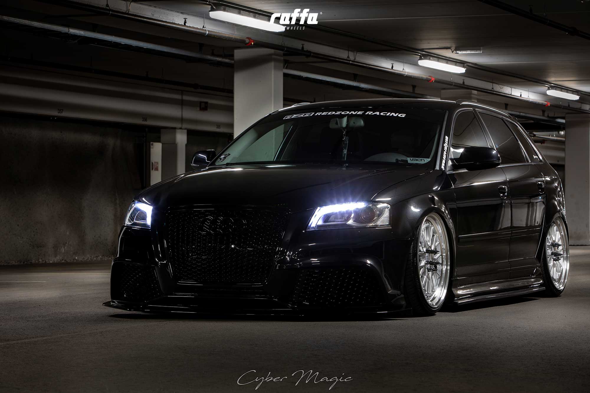 AUDI A3-RS03 HYPERSILVER DIAOND CUT - raffa wheels